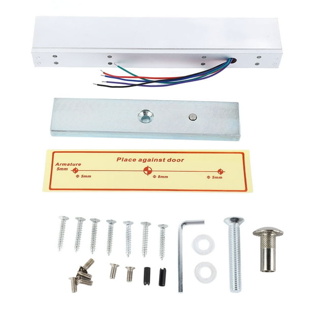Electromagnetic Lock 280KG Holding Force Indicator Light Aluminum Alloy ...