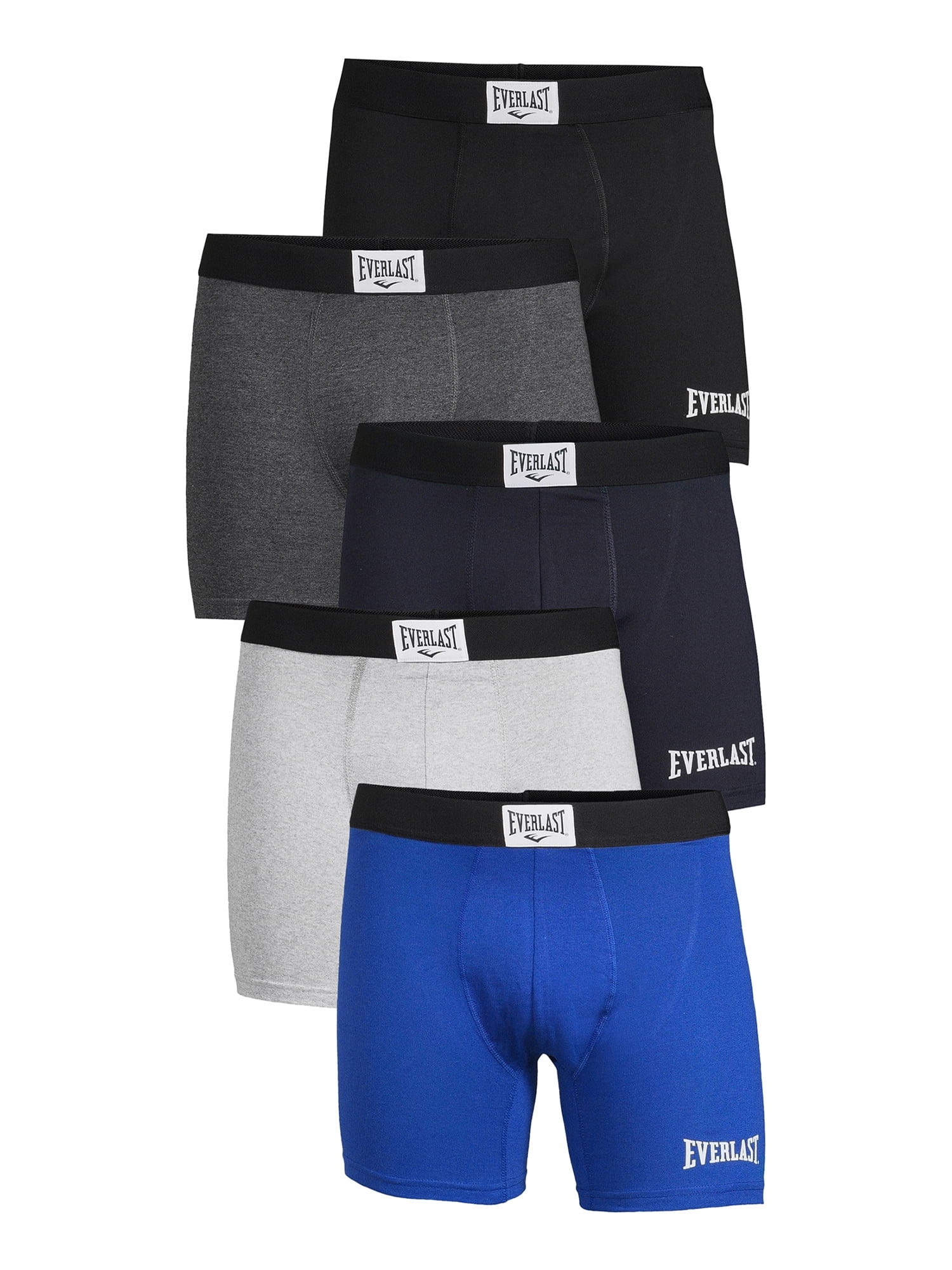 Everlast Men's Boxer Briefs, 6-Pack - Walmart.com