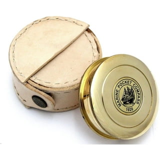 weeee Button Compass Mini Black Survival Compass Compass for Hiking Oil ...