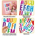 24 Sheets 2 Inch Self Adhesive Letters Stick Capital Letter Stickers ...