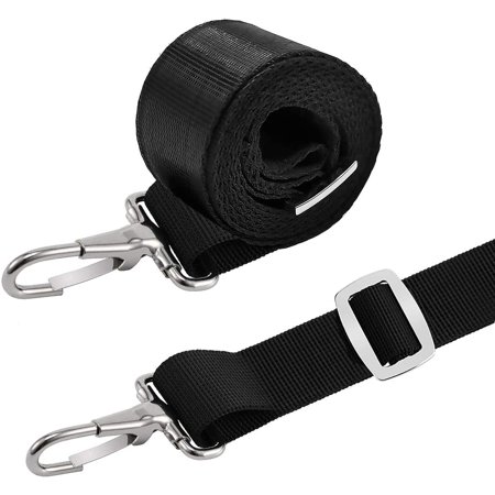 2 PCS Adjustable Bimini Boat Top Strap Loops Single Snap Hook 28"~55 ...