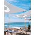 Circle Oil Word Sun Shade Sail 8'X10' Japanese Circle Oil Word Blue ...