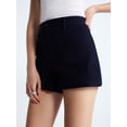Free Assembly Women's and Women's Plus High Rise Patch Pocket Denim ...