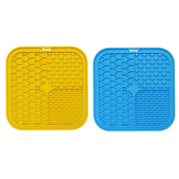 Dog and Cat Licking pads 2 pieces, superior licking pads with suction ...