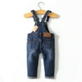 KIDSCOOL SPACE Baby Boy Girl Jean Overalls,Toddler Slim Cute Denim ...