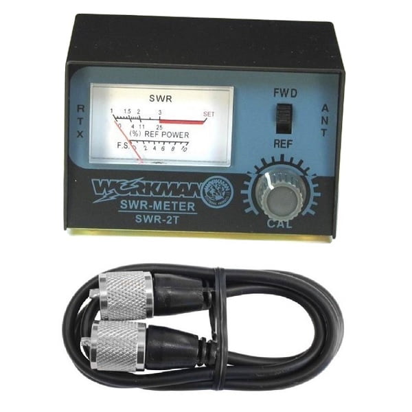 WORKMAN SWR-2T CB RADIO ANTENNA SWR METER & 3` FOOT JUMPER COAX – BrickSeek