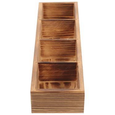 Alvinma Wooden Sugar and Tea Storage Box, Coffee Bag Organizer, Counter ...