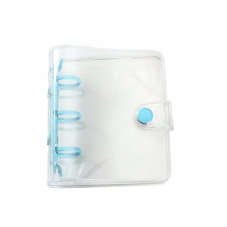 Mini Binder Notebook Cover School Stationery Photo Album Card Organizer ...