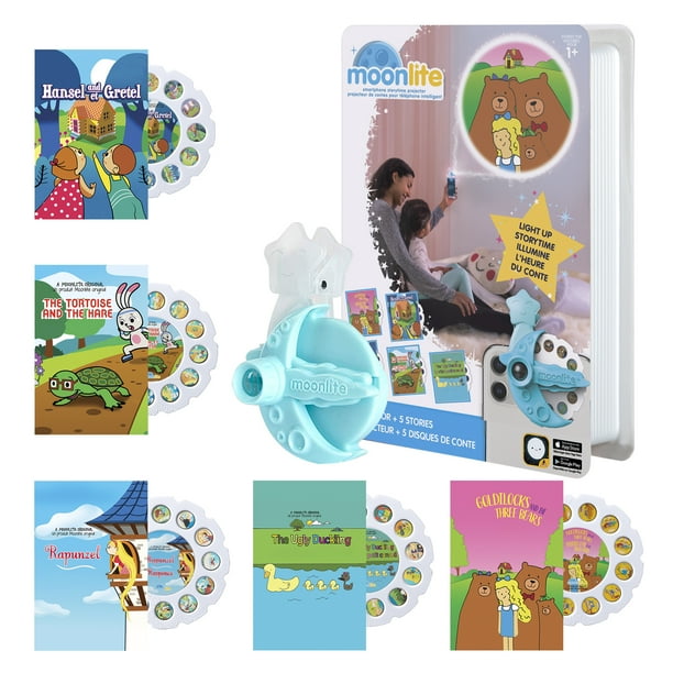 Moonlite Storytime Projector With 5 Classic Fairy Tale Bedtime Stories