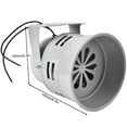 Metal Mini Motor Siren For Alarm MS-290 Electric Motor Driven Alarm ...