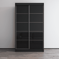 Aria 2 Door Modern 47" Wardrobe Armoire - Walmart.com