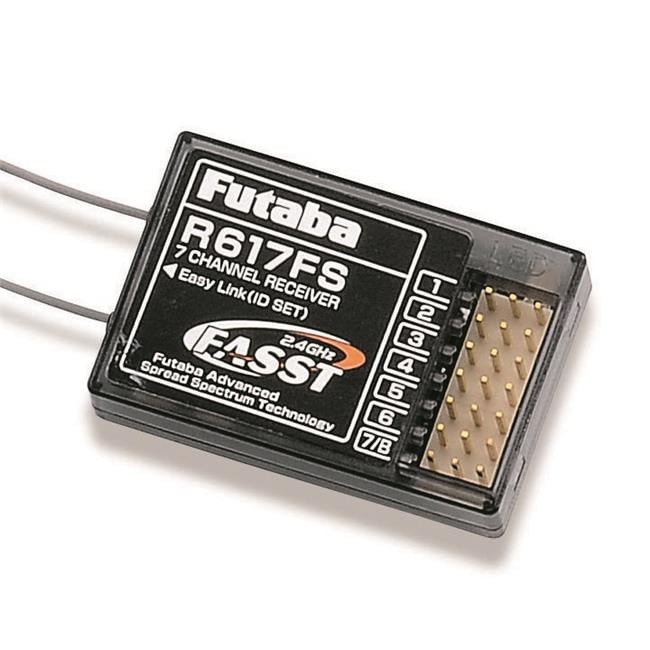 Futaba FUT01102191-3 R617FS 2.4GHz FASST 7-Channel Receiver | Walmart ...