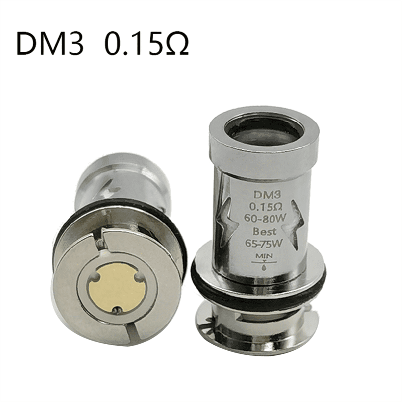 Buy 5Pcs Replacement Coil Head TPP Pod Coil DM3 0.15Ohm for VOOPOO Drag ...