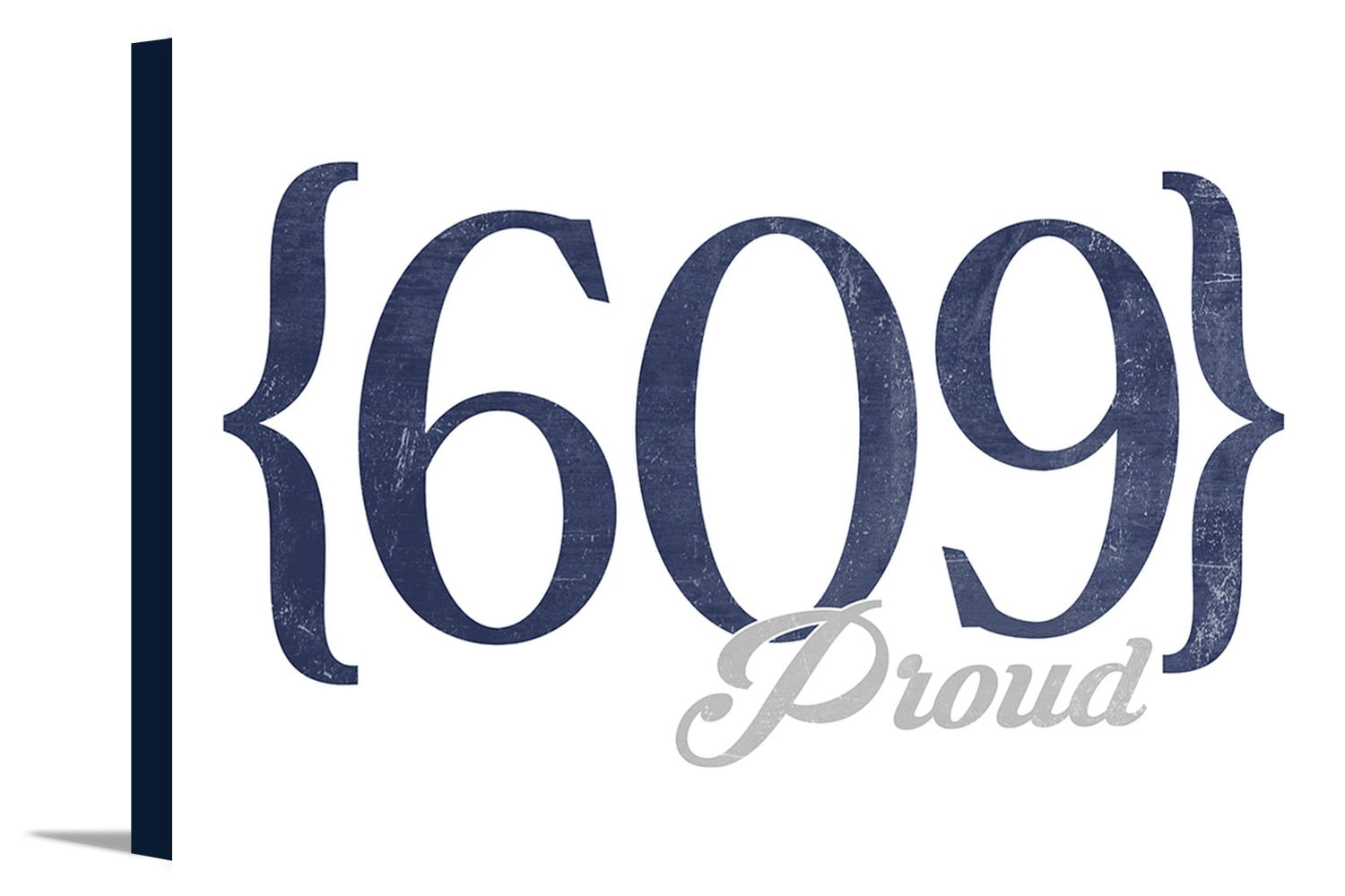 Long Beach Island, New Jersey - 609 Area Code (Blue) - Lantern Press ...