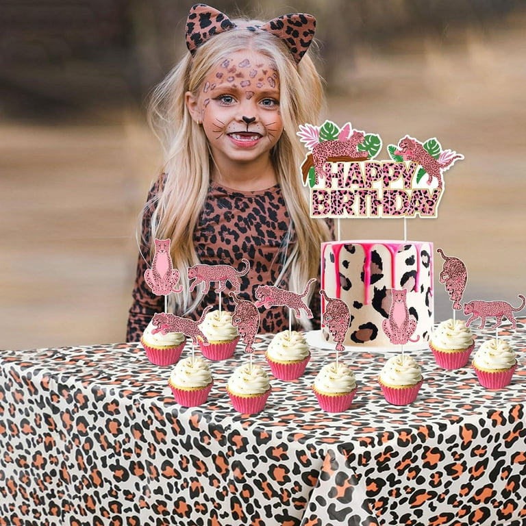 Leopard Print Birthday Party Ideas Cheetah Print Birthday Decor