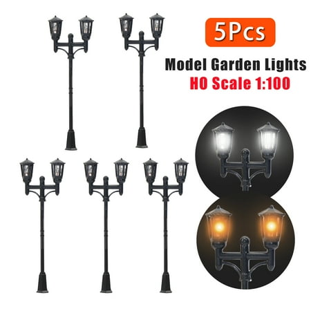 1:100 DIY HO Scale Model Garden Lights Streetlight Street Road Lamp ...