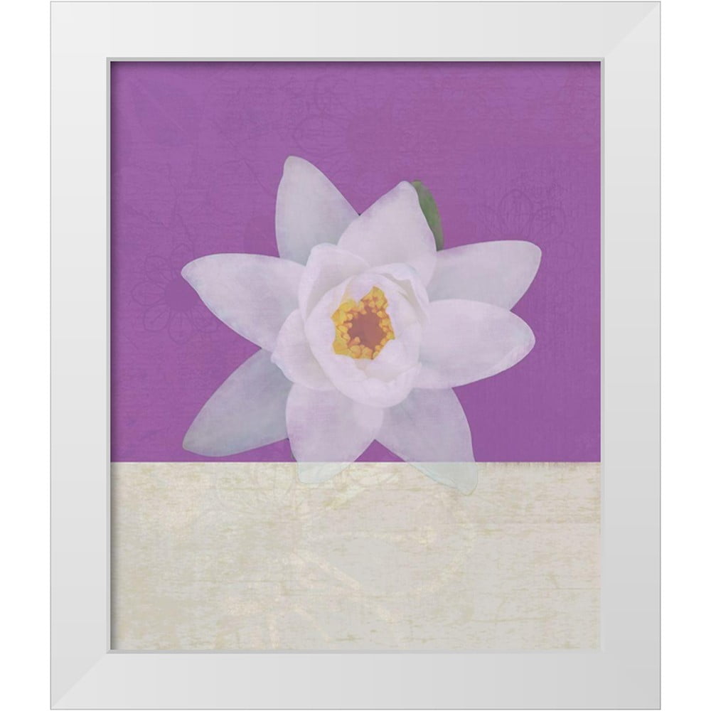 JMB Designs 12x14 White Modern Wood Framed Museum Art Print Titled ...