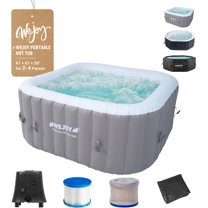 inflatable hot tub, portable hot tub, outdoor home spa, jacuzzi ...