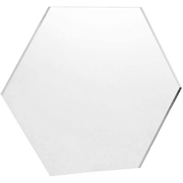 KastLite Clear Acrylic Hexagon | Plexiglass Hexagon with Custom ...