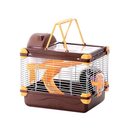 Hamster Cage Transparent Skylight Double Dream Castle Luxury Mini Cages ...
