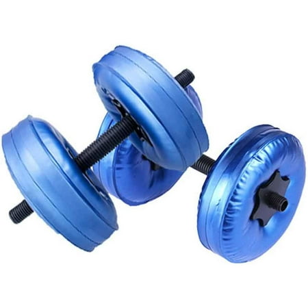 Mworld2 2Pcs/Set Portable Adjustable Water-Filled Dumbbell, Adjustable ...