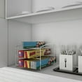 Lavish Home Iron Kitchen Wrap Storage Rack-3 Tier Pantry Organizer ...