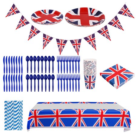 National design of flag Disposable Tableware Dinnerware Banners for ...
