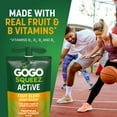 GoGo squeeZ Active Energy No Sugar Added Tropical Fruit Blend Pouches ...