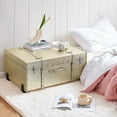 DormCo Texture® Brand Trunk - Raindrops - 29"L x 20"W x 14"H Stone ...
