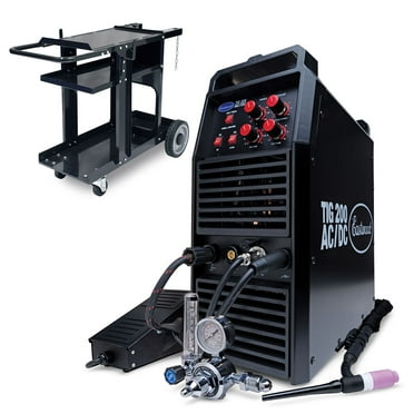 ARCCAPTAIN 200Amp Welding Machine, TIG AC/DC with Pulse, DASH-ARC Tech ...