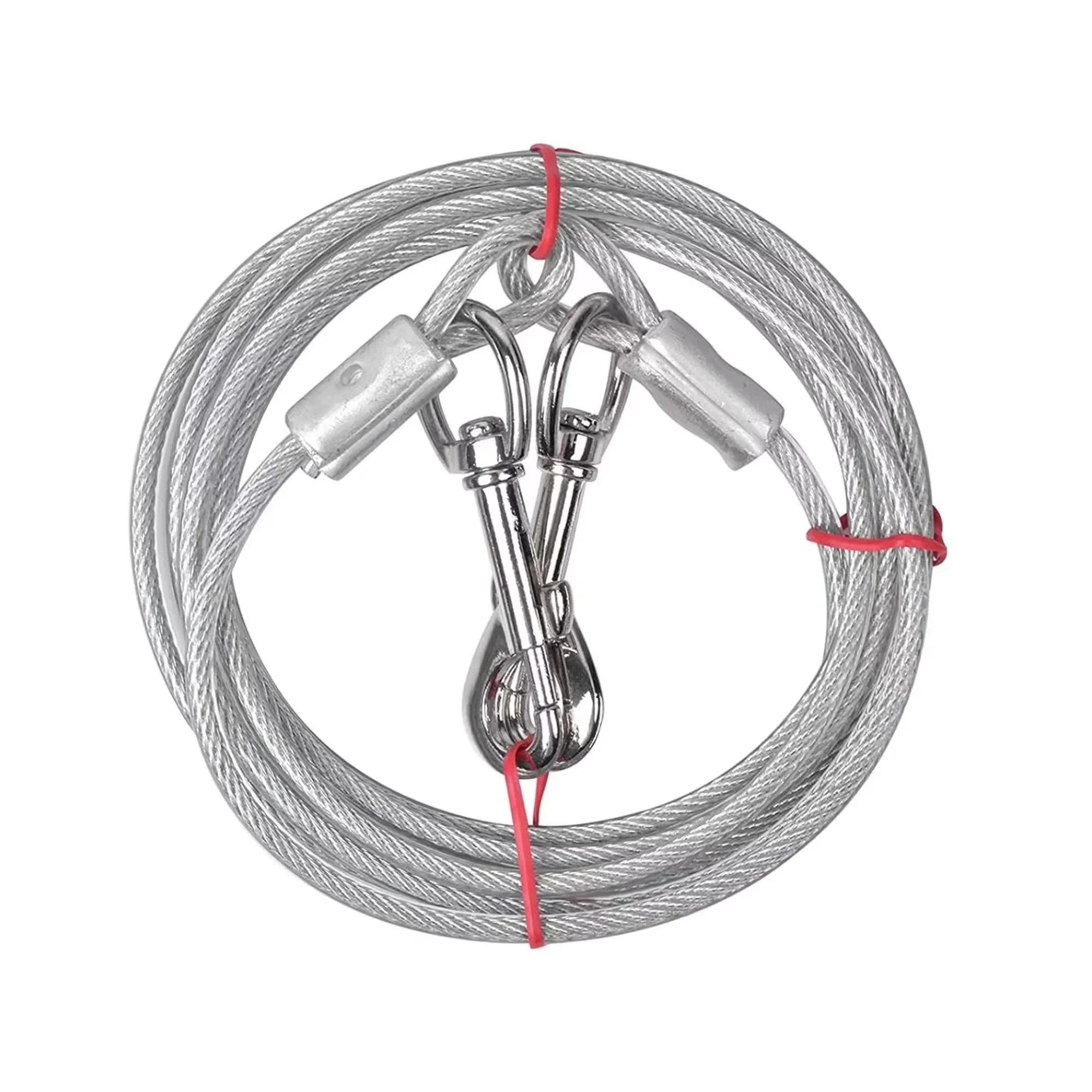 Click here for Heyrekt Outdoor Pet Double-Ended Wire Leash 10ft/3... prices