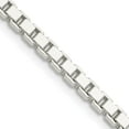 925 Sterling Silver 3mm Box Chain 18 Inch - Walmart.com