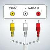 DirecTV RCA 6 FT Composite Audio Video Cable with Nickel-Plated ...