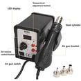 858D Rework Station Hot Air Gun Digital Solder Soldering Stations Iron ...
