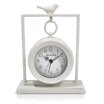 Westclox Vintage Style Analog QA Metal Bird Table Clock - Stylish and ...