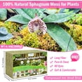 4.4LBS Premium Sphagnum Moss for Plants- 80QT Natural Dried Plant Moss ...