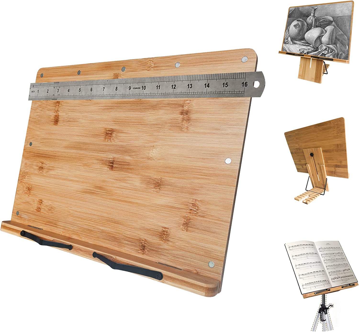 Large York Metal Stand for Books, Bowls, or Platters - Walmart.com