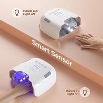 M Professional Hybrid 86W Wireless Rechargeable UV LED Nail Curing Lamp ...