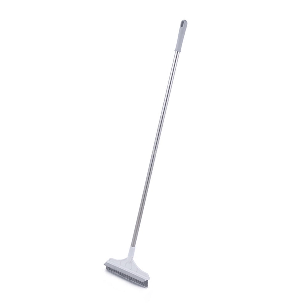 EDFRWWS Long Handle Floor Scrub Brush 2 in 1 Window Wiper Floor Mop ...