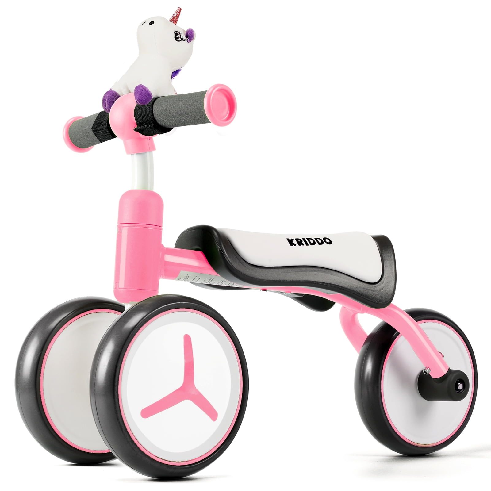 KRIDDO Baby Balance Bike, Pony Toys for 1 Year Old Boys and Girls, Toddler Bike for One Year Old ...