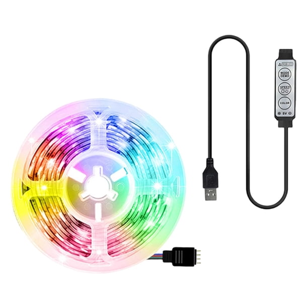 Background Light Bar RGB Plug Play 5V for Outdoor Men 4 meters - Walmart.ca