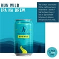 Athletic Brewing Company Run Wild IPA, Craft Non-Alcoholic Beer, 12 fl ...