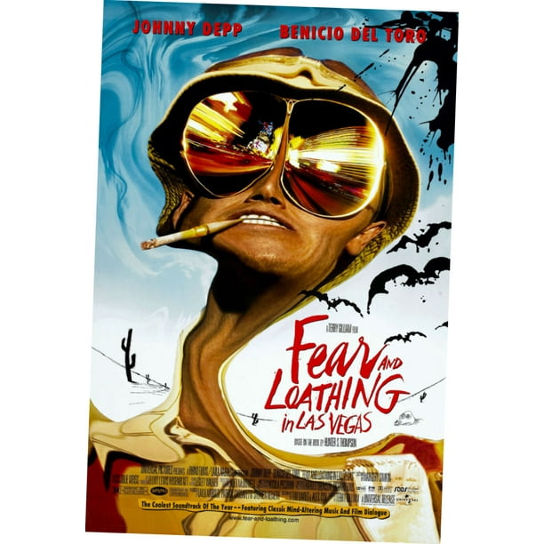 Fear And Loathing In Las Vegas Movie Poster Reprint Art 27Inx40In 27x40 ...