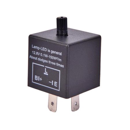 LUNA Cf13 Jl-02 Adjustable Frequency Conversion Flasher Relay Led Turn ...