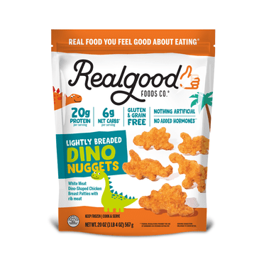 Realgood Foods Co. Gluten-Free Low Carb Lightly Breaded Chicken Breast ...