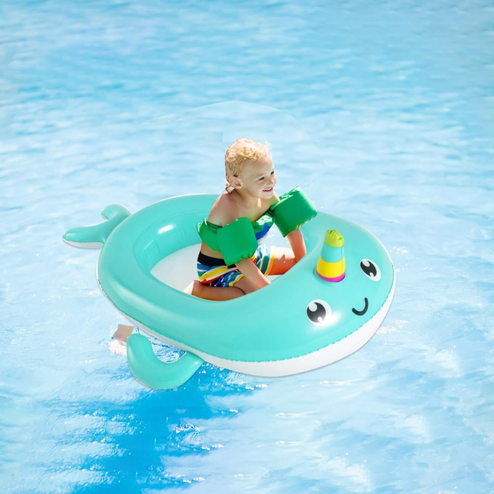 Inflatable Floating Boat Pool Cartoon Toy Float Row with Monolithic ...