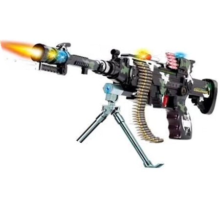 Children's Voice Gun Boy Military Model Submachine Gun Sound And Light ...