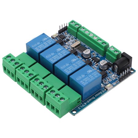 Opto Isolation Relay Board, Durable 4 Channel Relay Module Easy ...