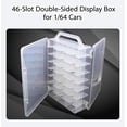 Double-sided 1/64 scale toy car storage box compatible car storage box ...