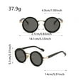 2026 Adjustable Tint Polarized Round Sunglasses With Manual ND Filter 1 ...